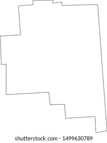 Fallon County Map Montana State Stock Vector (Royalty Free) 1499630789 ...