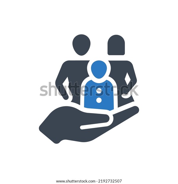 Family Care Icon Simple Vector Illustration Stock Vector (Royalty Free ...