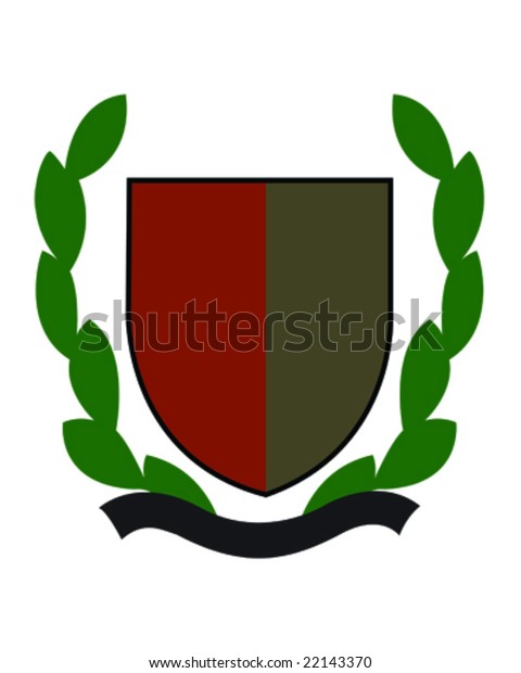 Family Crest Vector Illustration Stock Vector (Royalty Free) 22143370