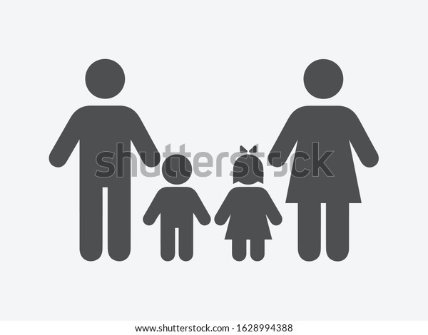 Family Icon Iconography Editable Vector Stock Vector (Royalty Free ...