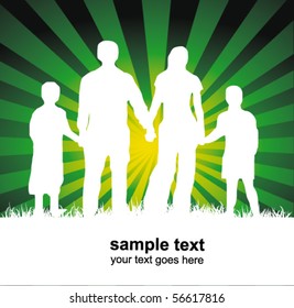 Family Poster Stock Vector (Royalty Free) 56617816 | Shutterstock