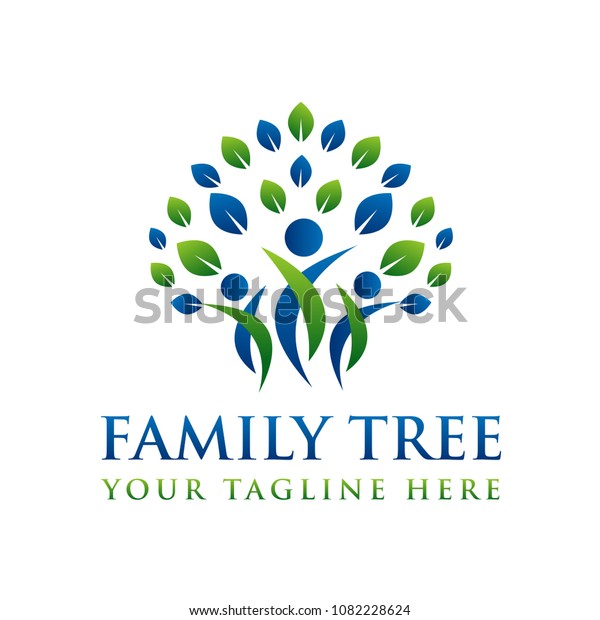 Family Tree Creative Concept Logo Template