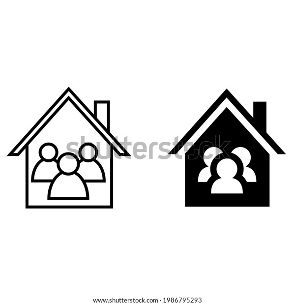 Family Vector Icon Set Relatives Illustration Stock Vector (Royalty ...