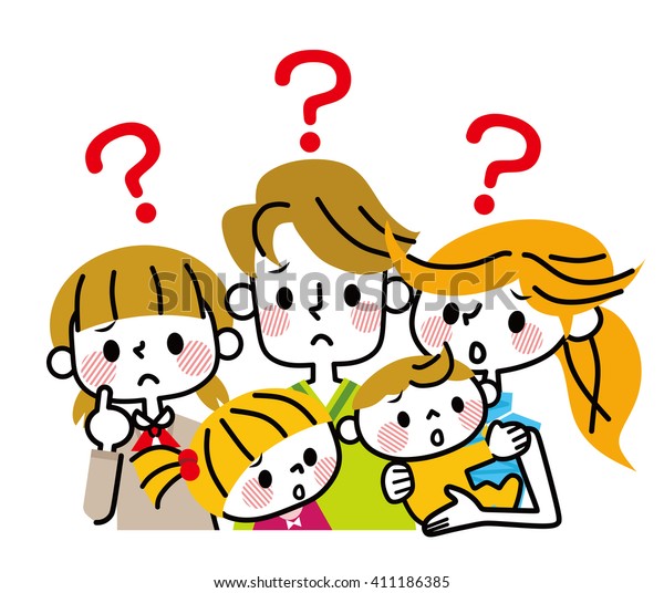 Family Worry About Stock Vector (Royalty Free) 411186385 | Shutterstock