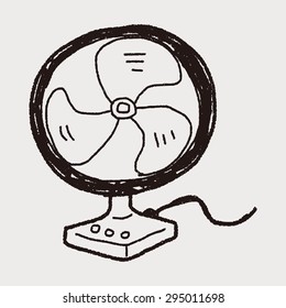 Fan Doodle Stock Vector (Royalty Free) 295011698 | Shutterstock