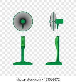 Fan Green Color Stock Vector (Royalty Free) 453562672 | Shutterstock
