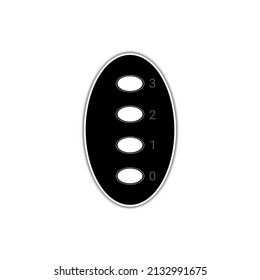 Fan Speed Button Icon Symbol Illustration Stock Vector (Royalty Free ...