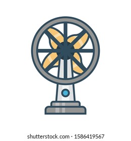 Car Turbo Fan Icon Simple Illustration Stock Vector (Royalty Free ...