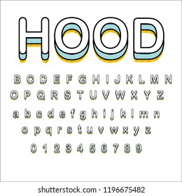 Fancy Cartoon Font Effect Stock Vector (Royalty Free) 1196675482 ...