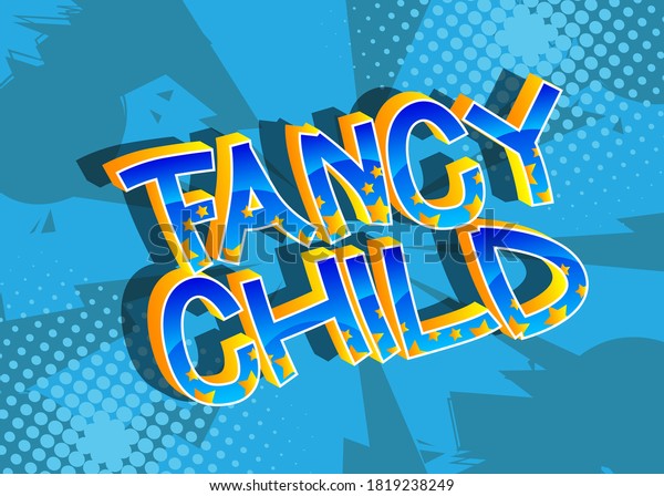 Fancy Child Comic Book Style Cartoon Stock Vector (Royalty Free ...