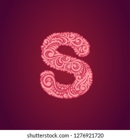 Fancy Letter S Stock Vector (Royalty Free) 1276921720 | Shutterstock