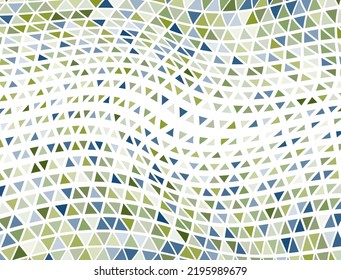 Fancy Triangles Halftone Wallpaper Fade Triangular Stock Vector ...