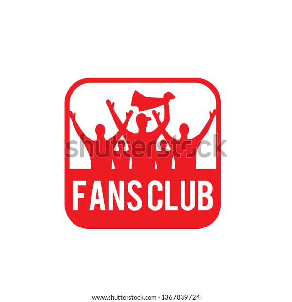Fans Club Logo: vector de stock (libre de regalías) 1367839724 ...