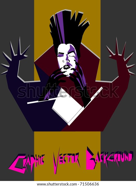 Fantastic Malicious Character Graphic Style Stock Vector (Royalty Free ...