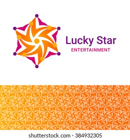 Fantastic Star Six Rays Symbol Good Stock Vector (Royalty Free ...