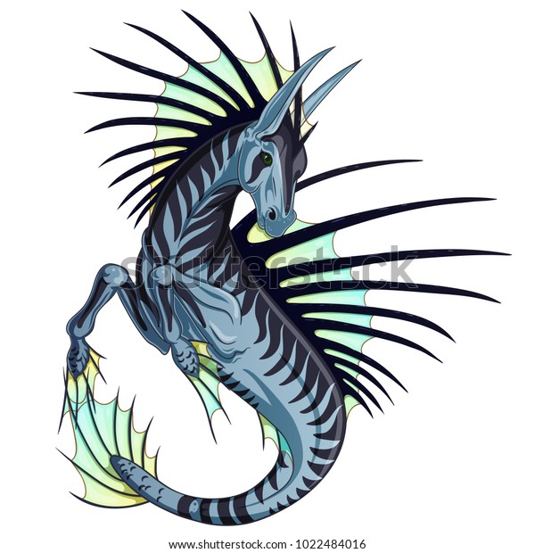Fantasy Animal Vector Illustration Stock Vector (Royalty Free ...