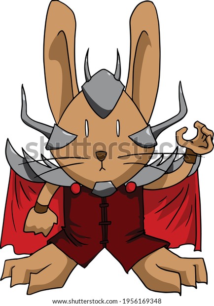 Fantasy Bunny Final Boss Color Stock Vector (Royalty Free) 1956169348 ...