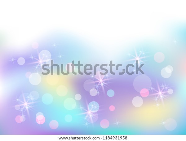 Fantasy Magical Background Cosmic Sparkle Stars Stock Vector (Royalty ...