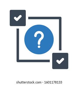 Holding Hand Question Mark Icon Faq Stock Vector (Royalty Free ...