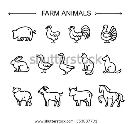 Rabbit Outline | Free download on ClipArtMag