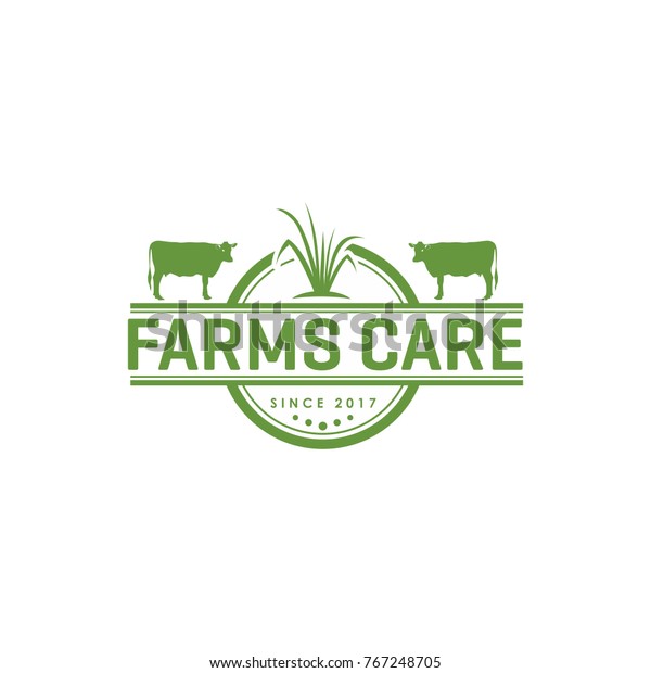 Farm Care Logo Stock Vector (Royalty Free) 767248705 | Shutterstock