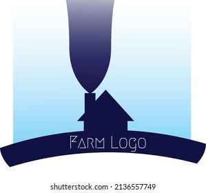 Farm Logo Design Flat Business Logo Stock Vector (Royalty Free ...
