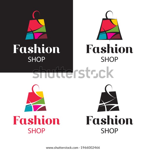Fashion City Vector Logo Template Logo: เวกเตอร์สต็อก (ปลอดค่าลิขสิทธิ์ ...