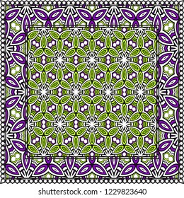 Vektor Stok Sasambo Batik Pattern Lombok Indonesia Background (Tanpa ...