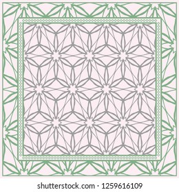 Fashion Design Print Geometric Pattern Vector Stock Vector (Royalty ...
