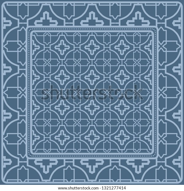 Fashion Design Print Geometric Pattern Vector Stock Vector (Royalty ...