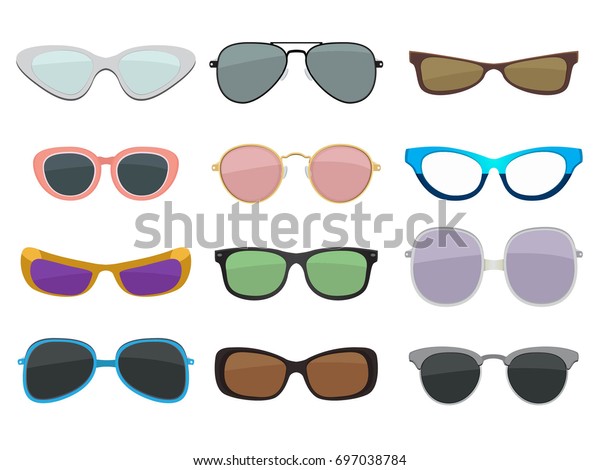 Fashion Illustration Set Different Sizes Types Stock Vector (Royalty ...