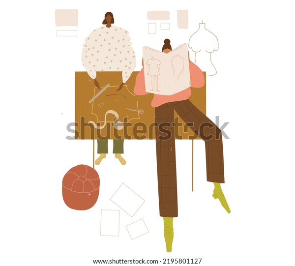 Fashion Show Runway Flat Vector Illustration Stock Vector (Royalty Free ...