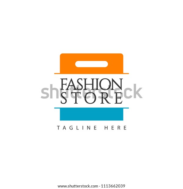 Fashion Store Logo Vector Template Design Stock Vector (Royalty Free ...
