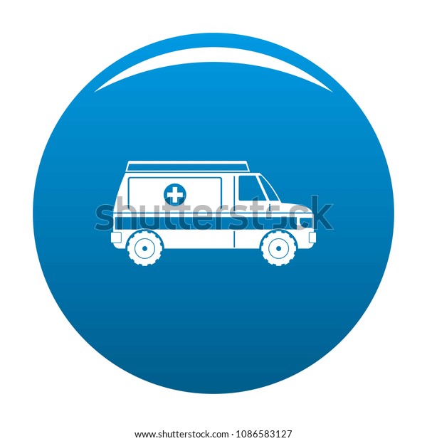 Fast Ambulance Icon Simple Illustration Fast Stock Vector (Royalty Free ...