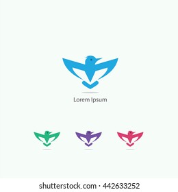 Fast Bird Logo Design Stock Vector (Royalty Free) 442633252 | Shutterstock