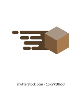 Fast Box Icon Design Template Vector Stock Vector (Royalty Free ...