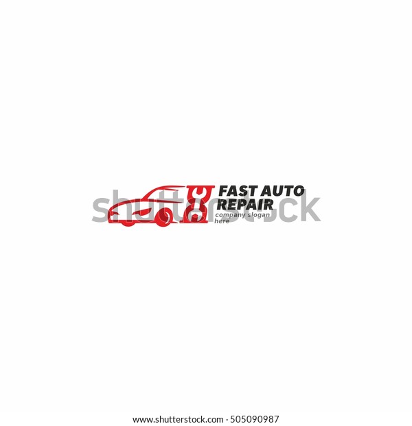 Fast Car Service Abstract Design Concept : image vectorielle de stock ...