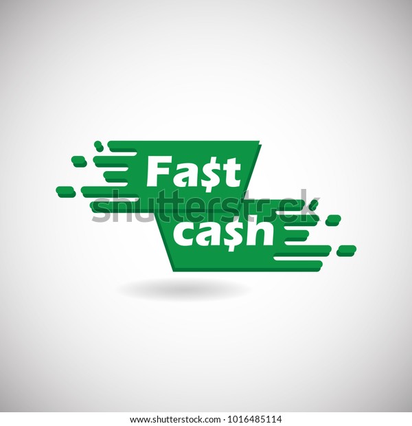 Fast Cash Logo Icon Logo Transaction Stock Vector (Royalty Free ...