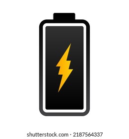 Fast Charging Icon Vector Illustration Isolated Stock Vector (Royalty ...
