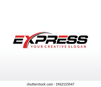 Fast Express Delivery Logo Vector Simple Stock Vector (Royalty Free ...
