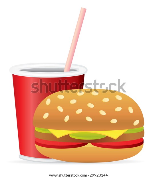 Fast Food Vector Clip Art Stock Vector (Royalty Free) 29920144 ...