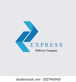 Fast Forward Express Logo Designs Vector Stock Vector (Royalty Free ...