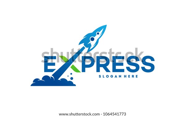Fast Forward Express Logo Designs Vector Stock Vector (Royalty Free ...