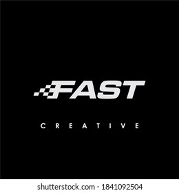 Fast Letter Initial Logo Design Template Stock Vector (Royalty Free ...