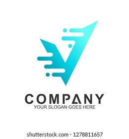 Fast Letter V Logo Vector Speed: เวกเตอร์สต็อก (ปลอดค่าลิขสิทธิ์ ...