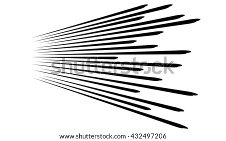Fast Lines Seamless Lines Super Hero Comic Speed Lines Vector de stock ...