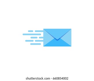 Fast Mail Icon Logo Design Element Stock Vector (Royalty Free ...