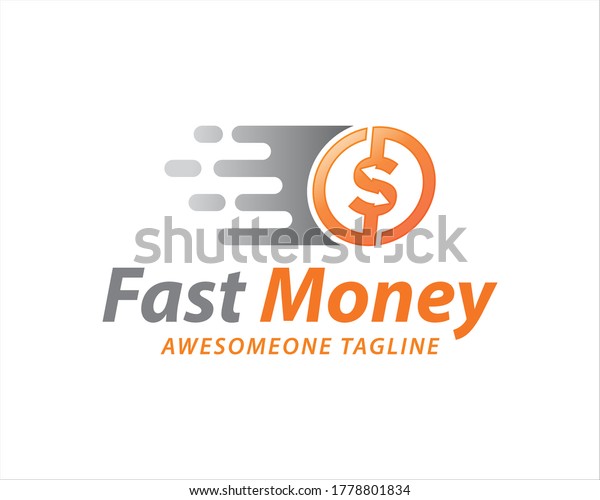 Fast Money Logo Inspiration Vector Template Stock Vector (Royalty Free ...
