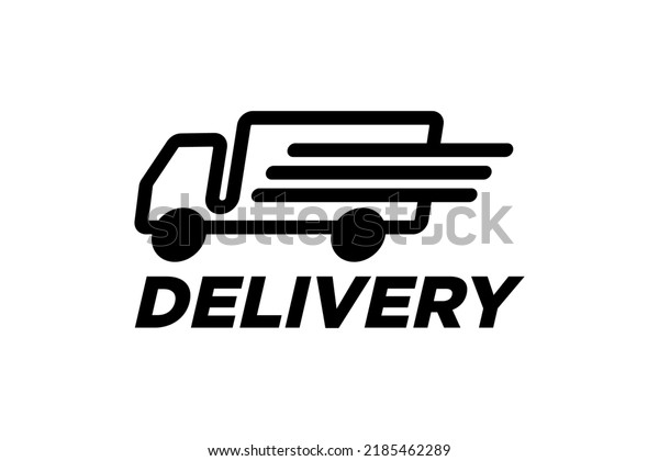 Fast Moving Truck Logo Design Vector Stock Vector (Royalty Free ...