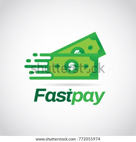 Fast Pay Dollar Money Logo Sign 库存矢量图（免版税） 772055974 - Shutterstock